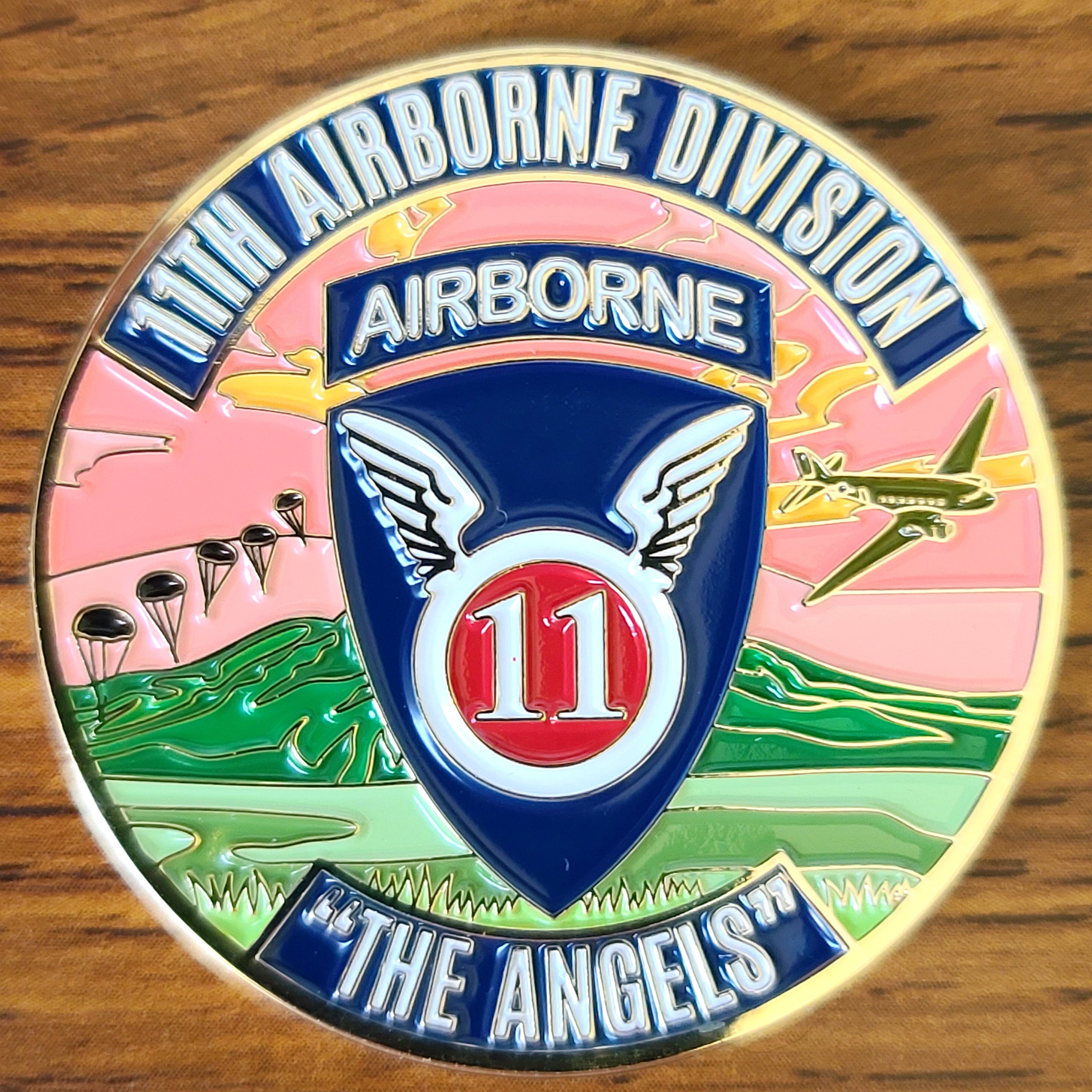 11th Airborne Division Challenge Coin | Jeremy C. Holm Online Store 11th Airborne Division Challenge Coin | Jeremy C. Holm Online Store